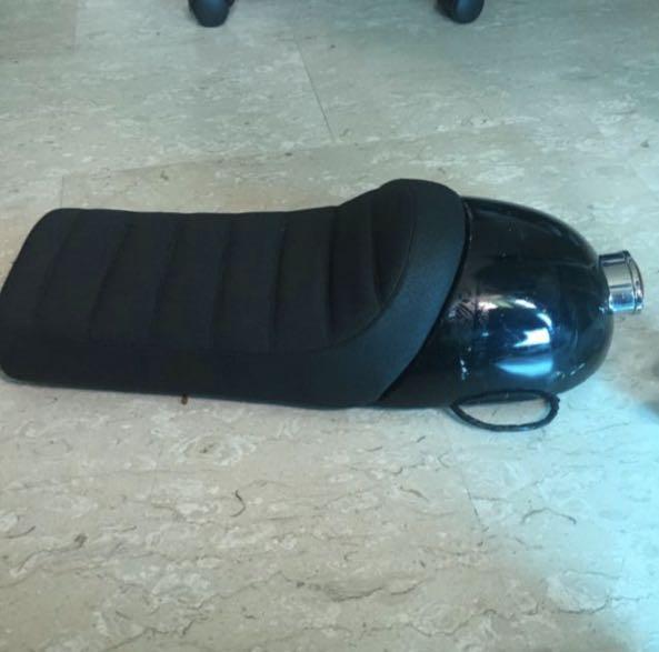 Cafe racer single seater, Motorcycles, Motorcycle Accessories on Carousell