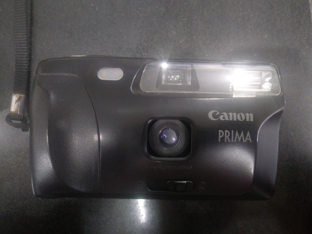 Canon Prima Automatic Film Camera, Photography, Cameras on Carousell