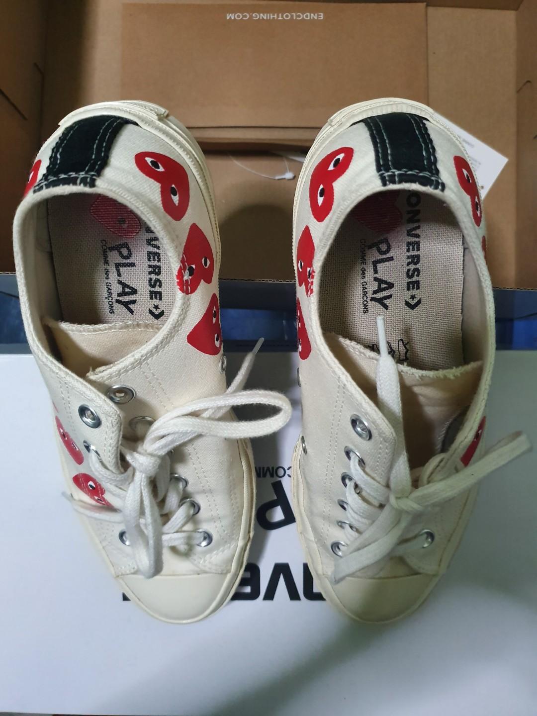CDG X Converse, Men's Fashion, Footwear, Sneakers on Carousell