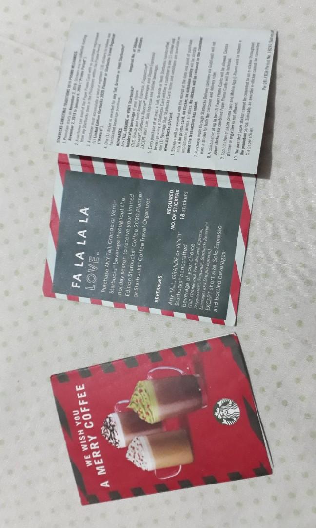 COMPLETE STARBUCKS STICKERS 2020, Tickets & Vouchers, Store Credits on ...