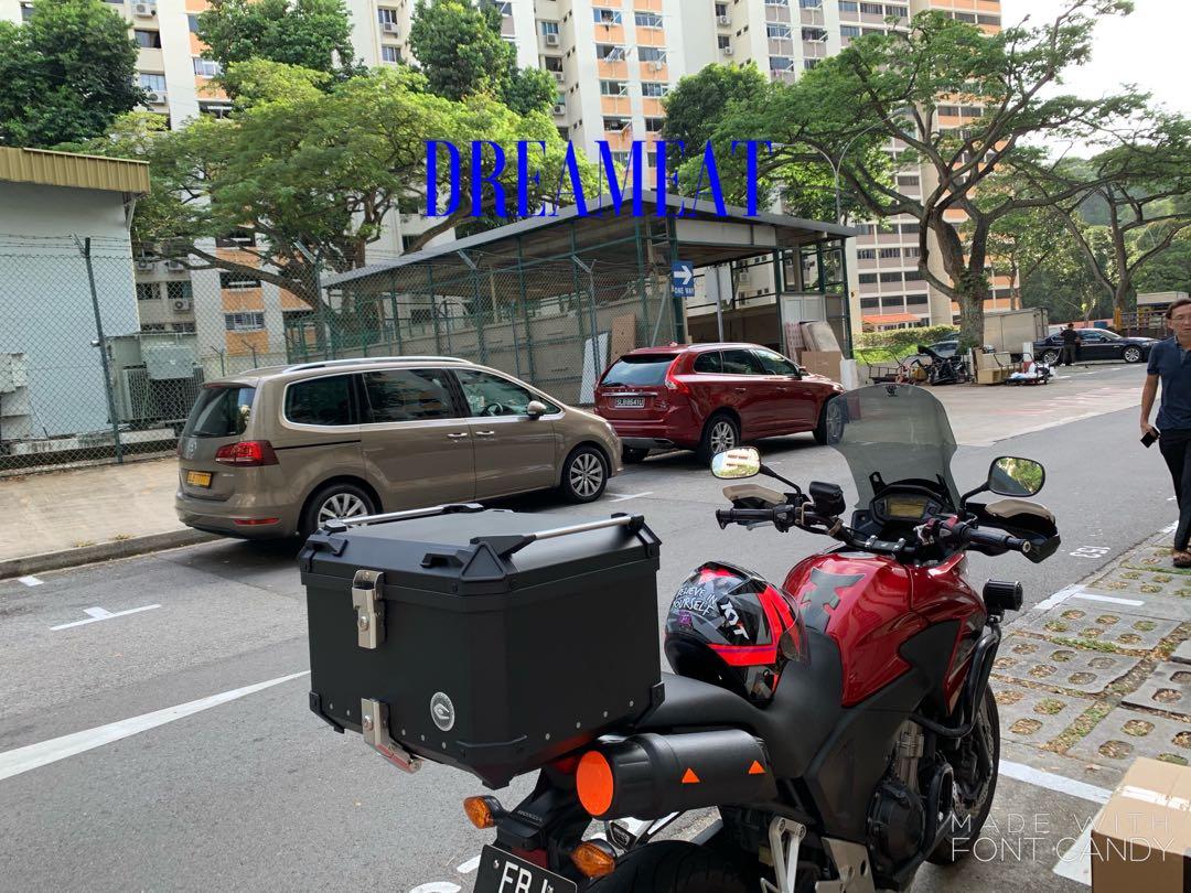 COOCASE X5 50L PREMIUM BLACK ALUMINIUM TOP CASE(LATEST VERSION)(FREE ...