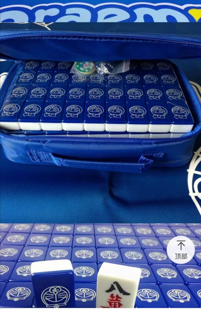 Doraemon Mahjong Set comes with Cloth, Tickets & Vouchers, Local ...