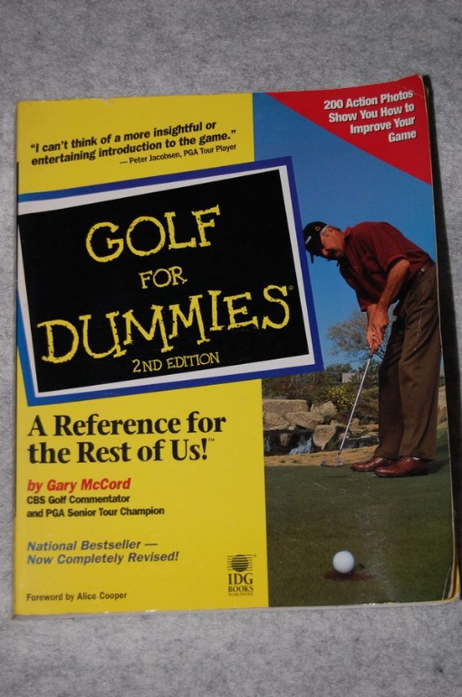 Golf For Dummies, Hobbies & Toys, Books & Magazines, Fiction & Non ...