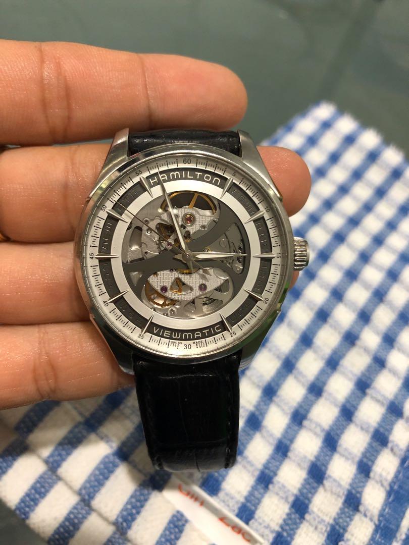 Hamilton Skeleton Watch, Men's Fashion, Watches & Accessories, Watches ...