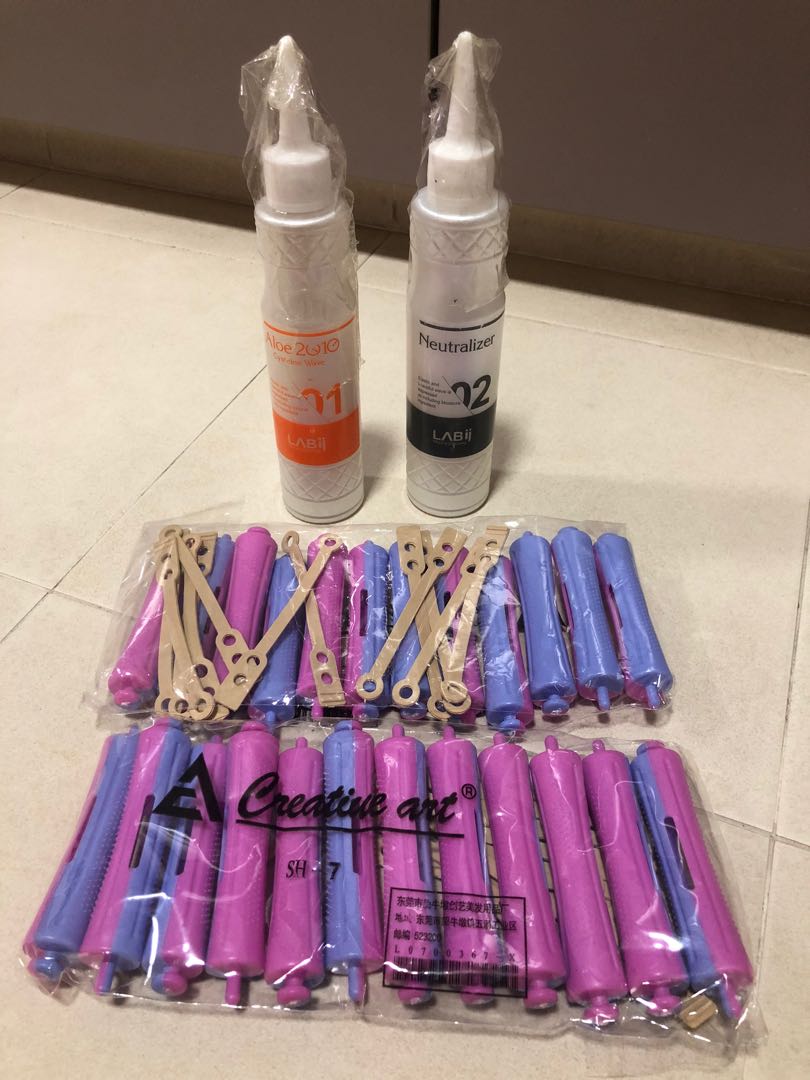 Home Hair Perm Kit, Beauty & Personal Care, Hair on Carousell