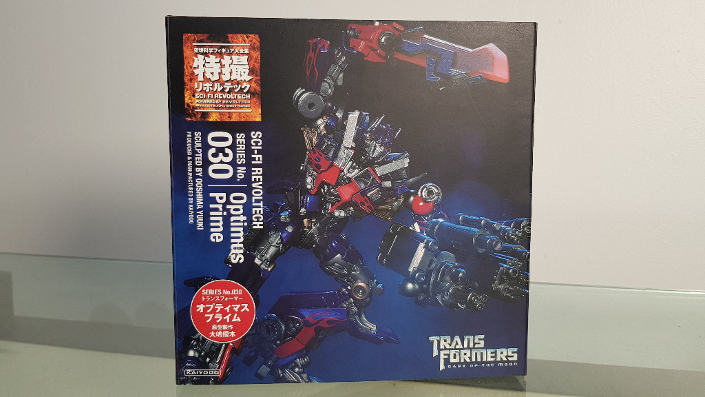 Kaiyodo Revoltech Series 030 - Transformers Dark of the Moon Optimus ...