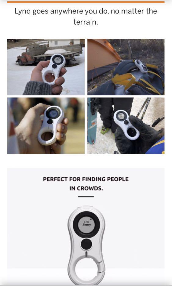 LYNQ - Advanced Tracker & Compass, Mobile Phones & Gadgets, Wearables ...