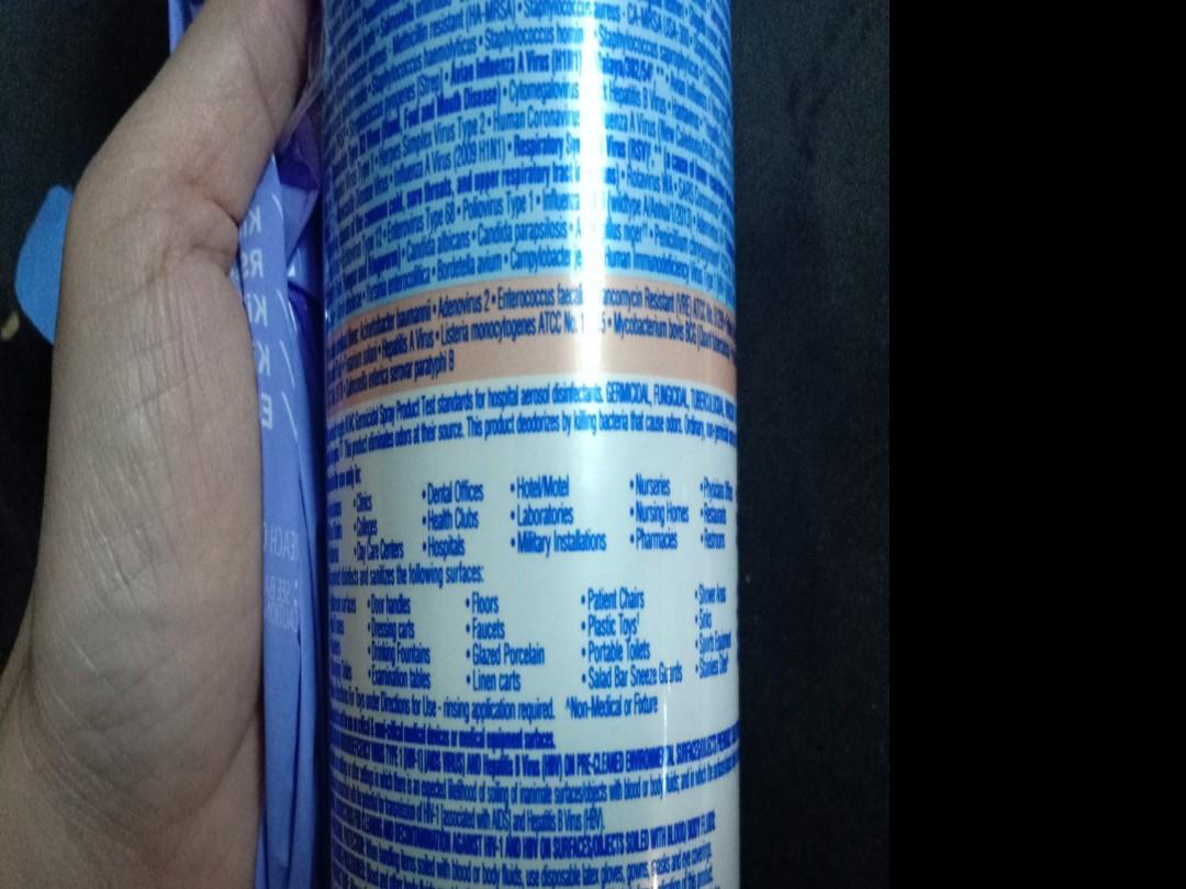 LYSOL DISINFECTANT BIG CAN . IMPORTED., Beauty & Personal Care ...