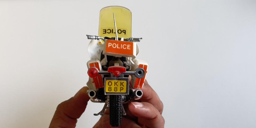 Motorbikes by Polistil (Harley Davidson, Norton, BMW, Police Commando ...