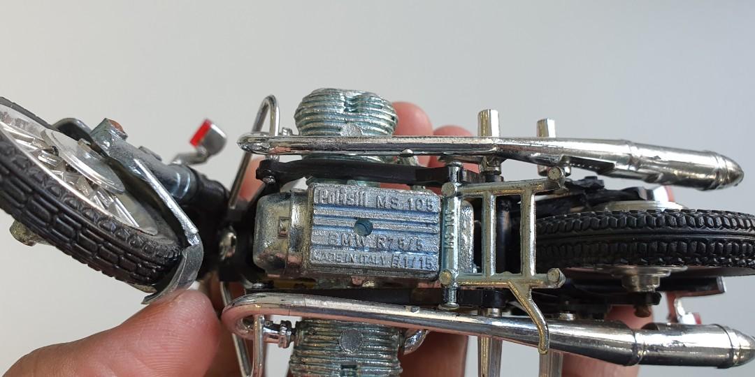 Motorbikes by Polistil (Harley Davidson, Norton, BMW, Police Commando ...