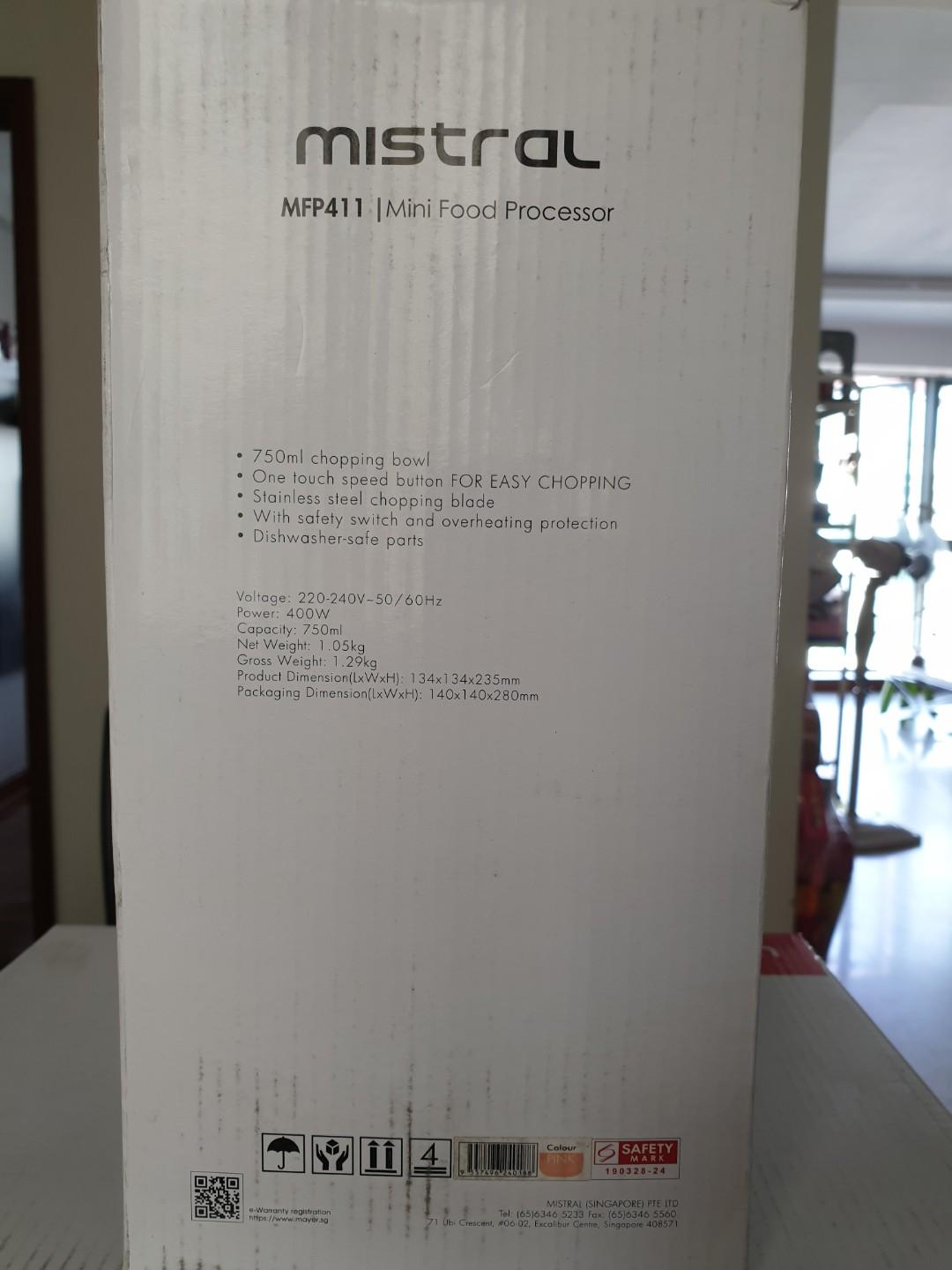 Mistral Hand Mixer with Rotary Bowl, FREE Mini Food Processor, TV ...