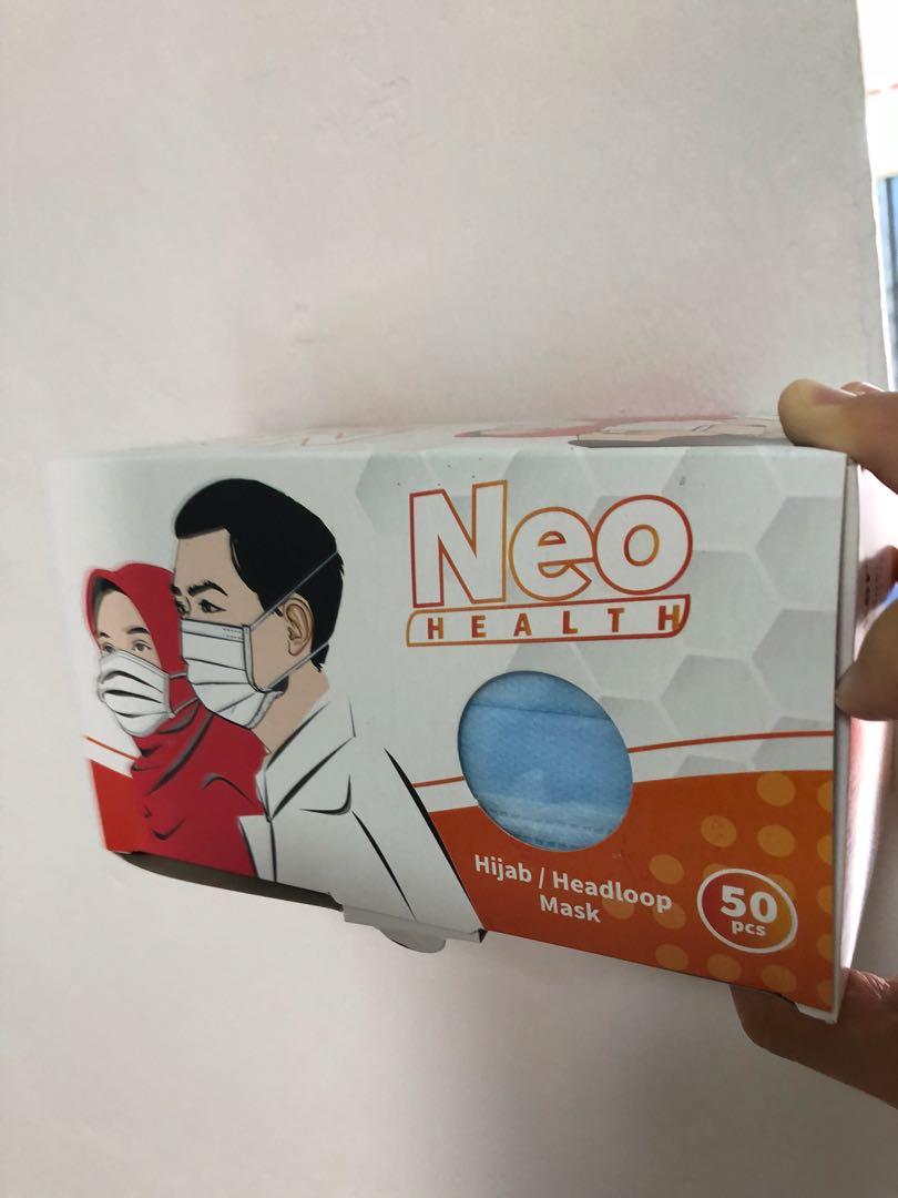 Neo Healthy Surgical Mask, Health & Nutrition, Face Masks & Face ...