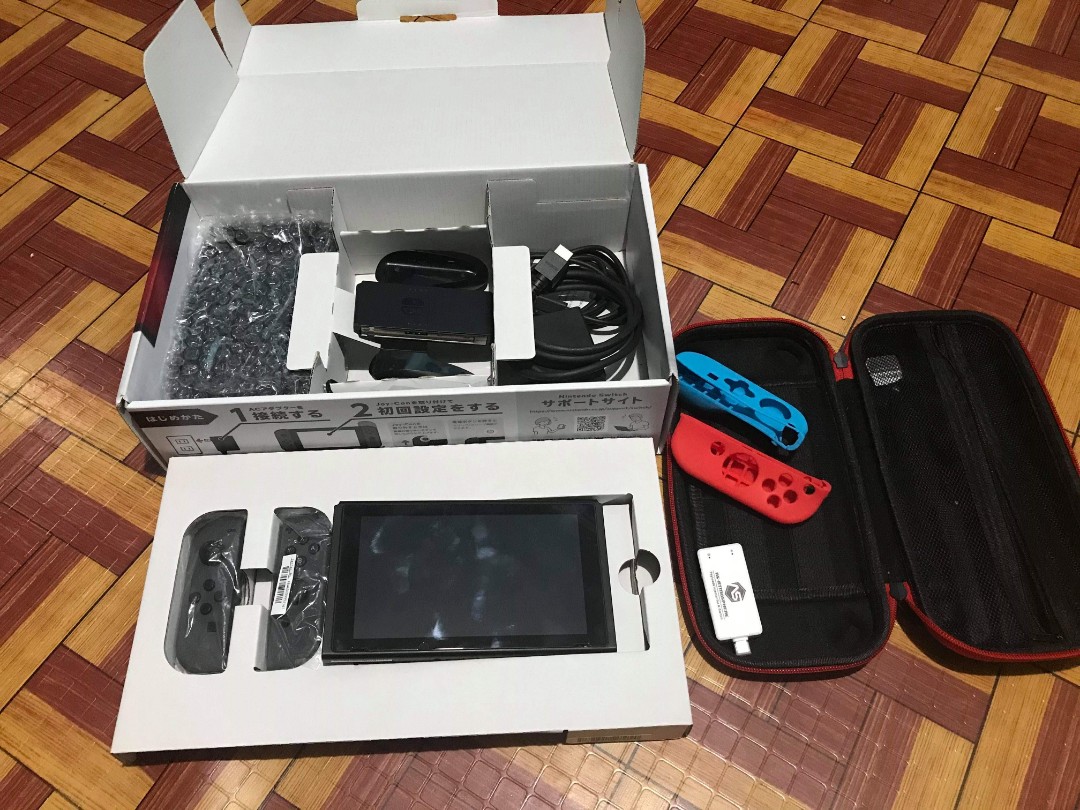 Nintendo switch 128GB Complete Atmos, Video Gaming, Video Game Consoles ...