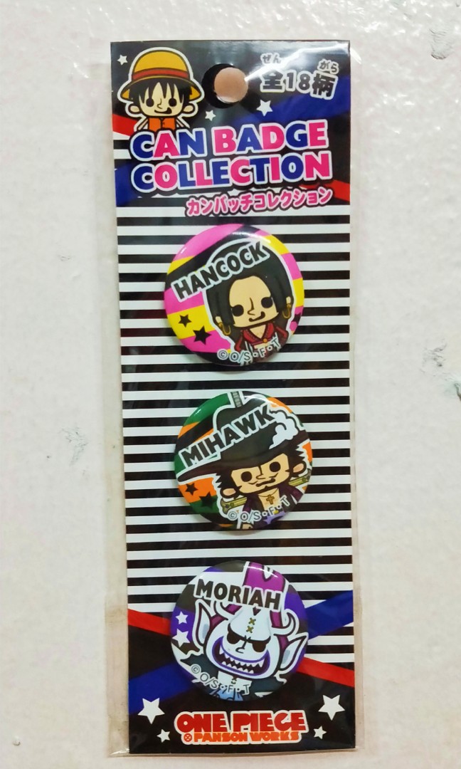 One Piece Badges Set, Hobbies & Toys, Collectibles & Memorabilia, J-pop ...