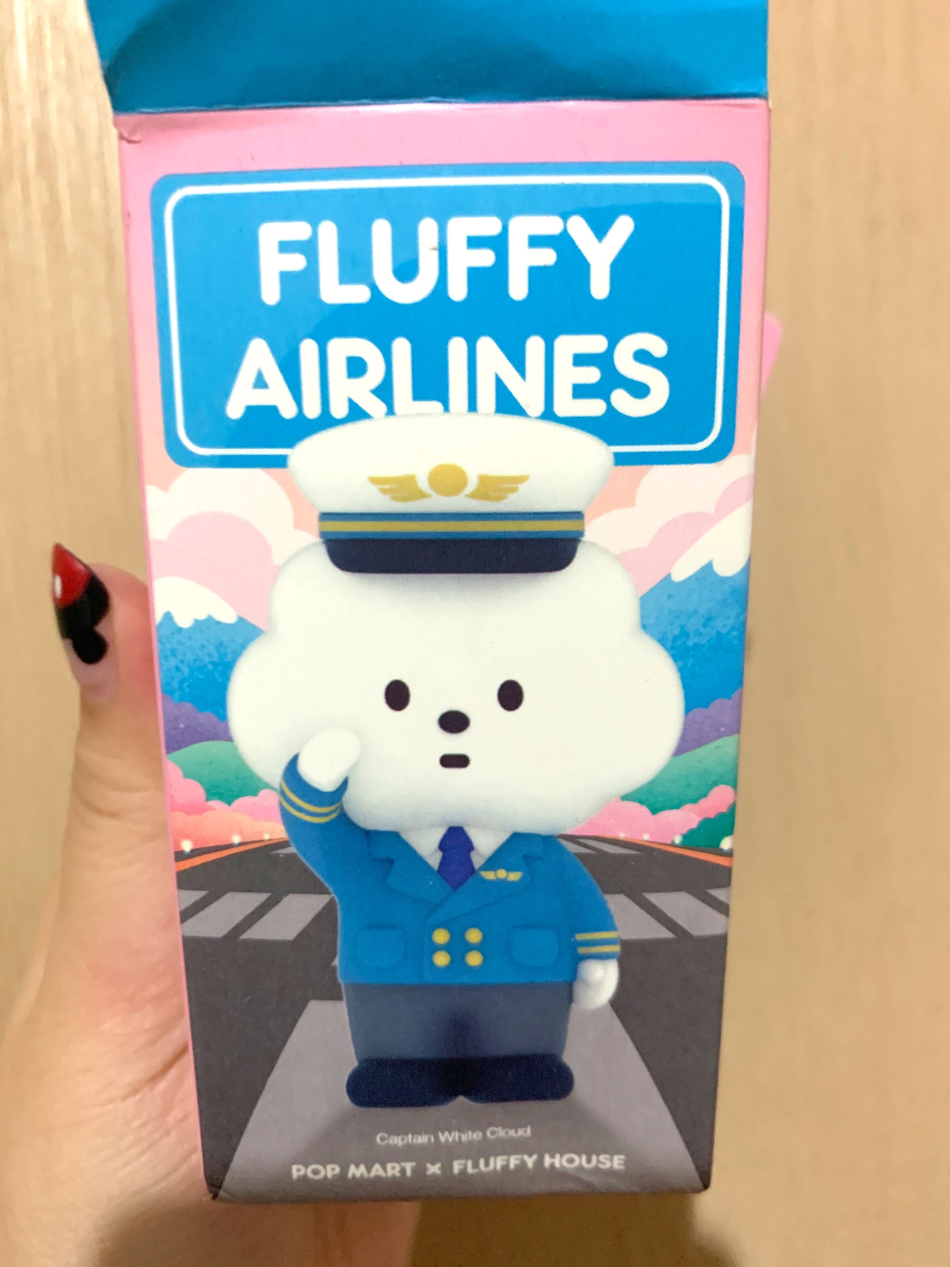 Popmart x fluffy airlines, Hobbies & Toys, Toys & Games on Carousell