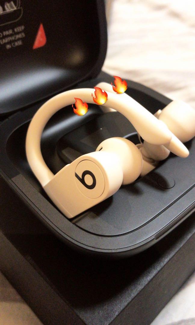 Power Beats Pro Ivory White, Audio, Earphones on Carousell