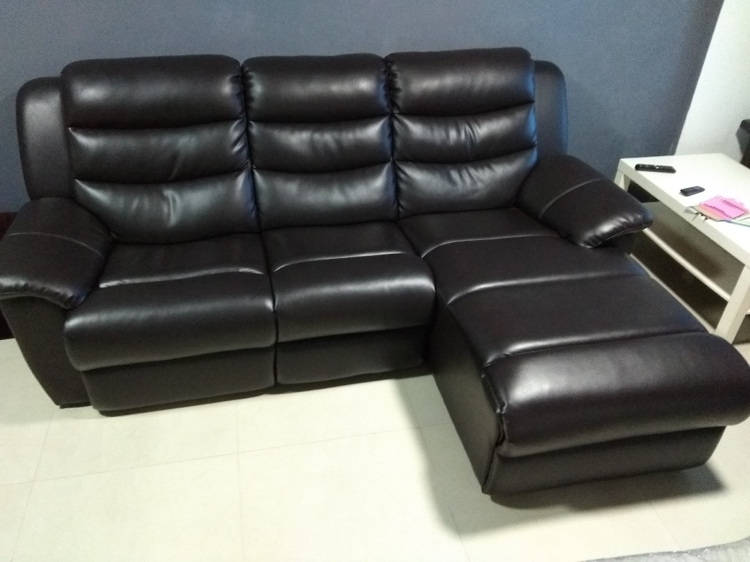 Pvc sofa, Furniture & Home Living, Furniture, Sofas on Carousell
