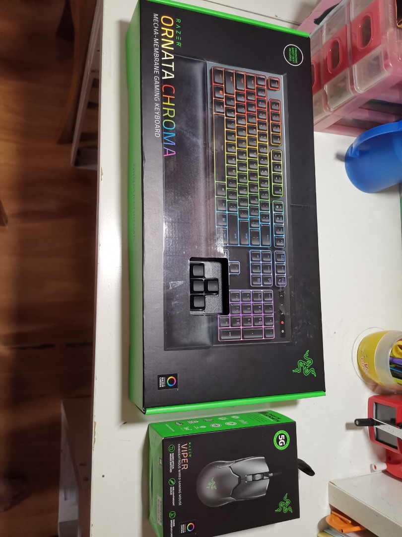 Before Lock Down Razer Keyboard And Mouse Computers And Tech Parts And Accessories Computer