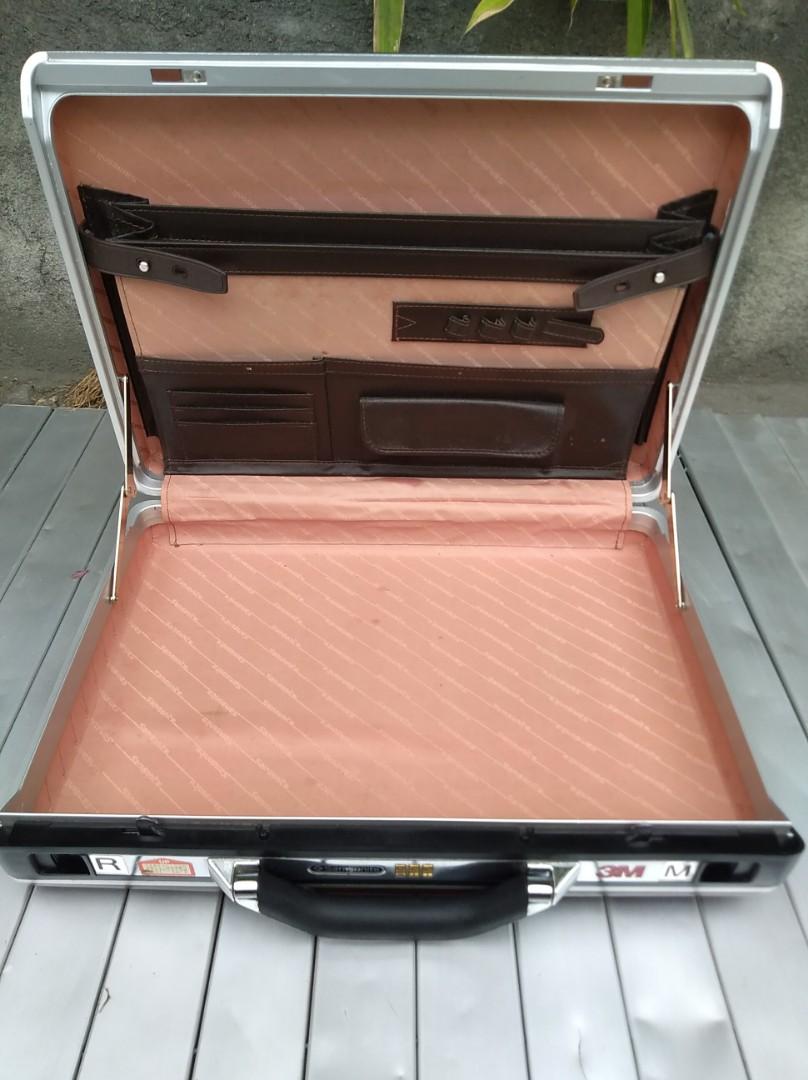 Samsonite Brown plastic attache case or briefcase, Men's Fashion ...