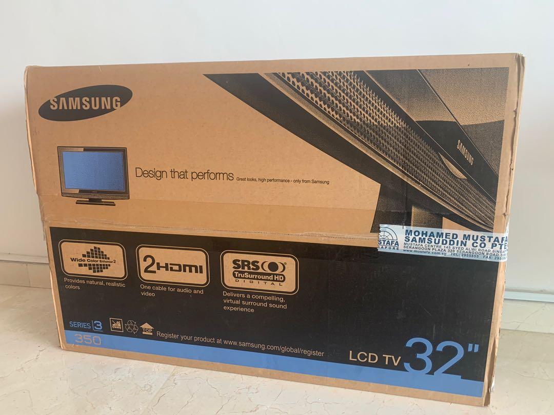 Samsung LCD tv 32 inch, TV & Home Appliances, TV & Entertainment, TV on ...