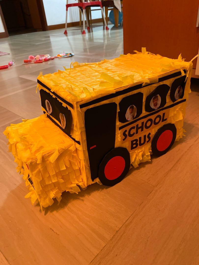 Bus Pinata, Hobbies & Toys, Stationery & Craft, Occasions & Party ...