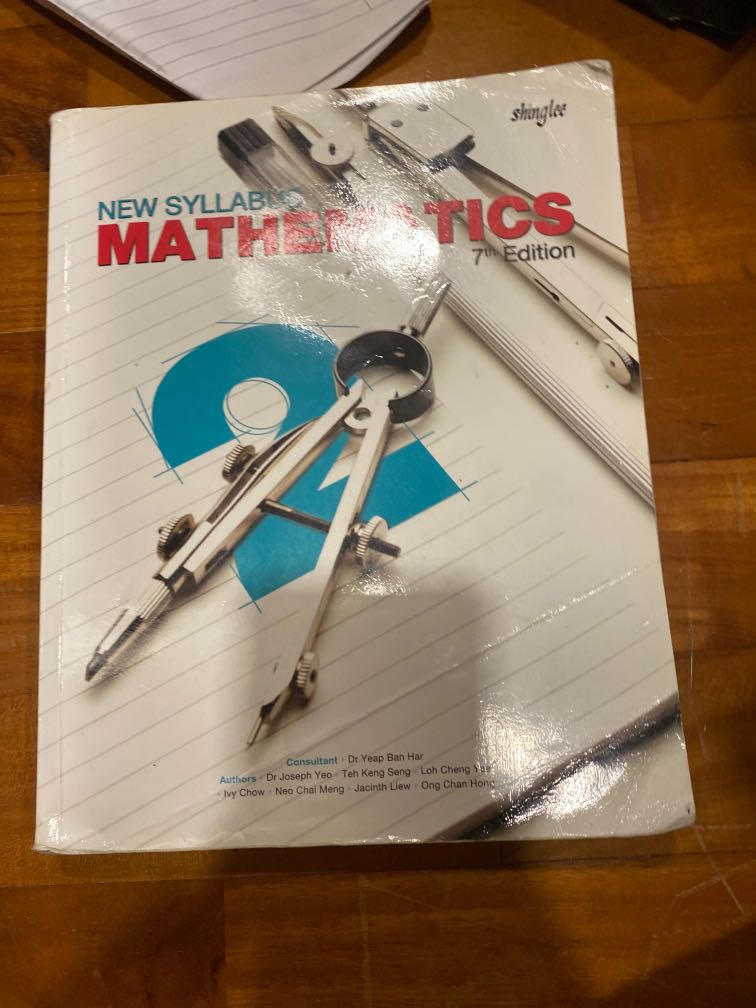 Sec 2 Math Textbook, Hobbies & Toys, Books & Magazines, Textbooks on ...