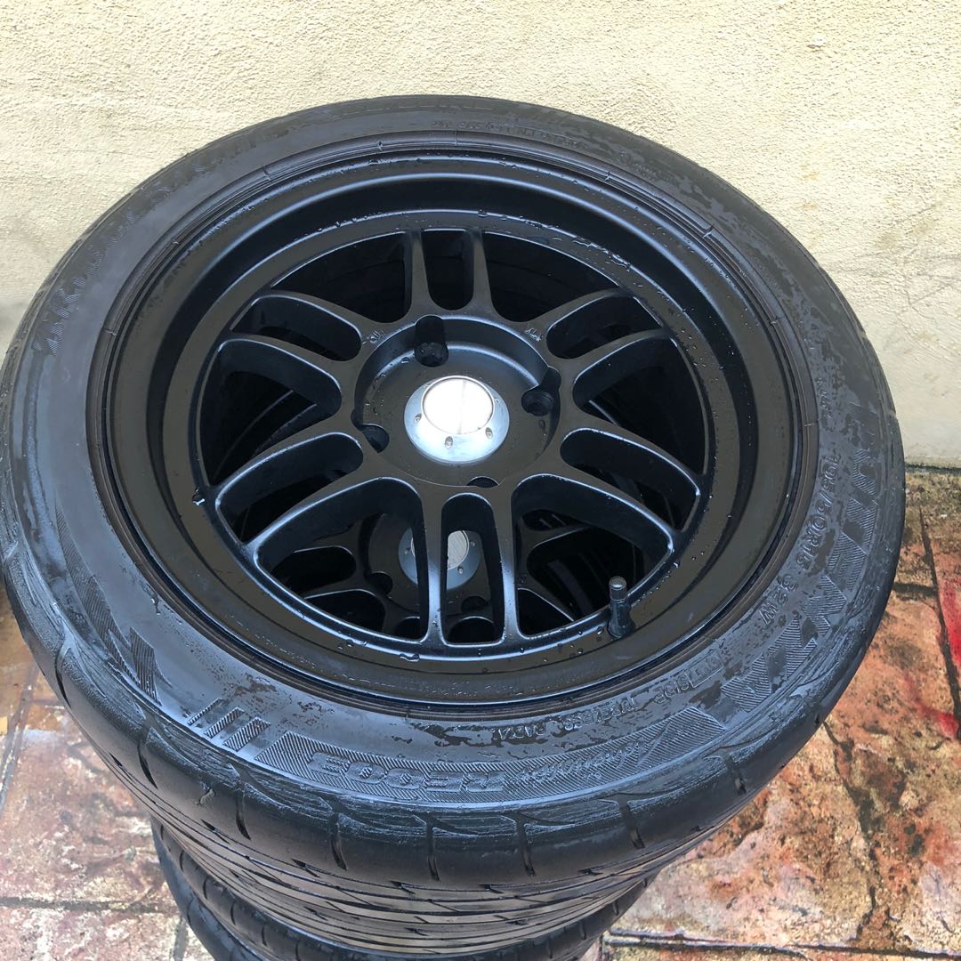 Sport Rim Enkei RPF1 15 PCD114, Auto Accessories on Carousell