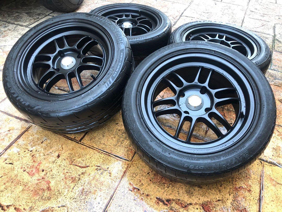 Sport Rim Enkei RPF1 15 PCD114, Auto Accessories on Carousell