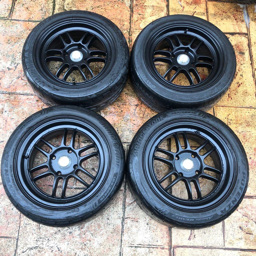 Sport Rim Enkei RPF1 15 PCD114, Auto Accessories on Carousell