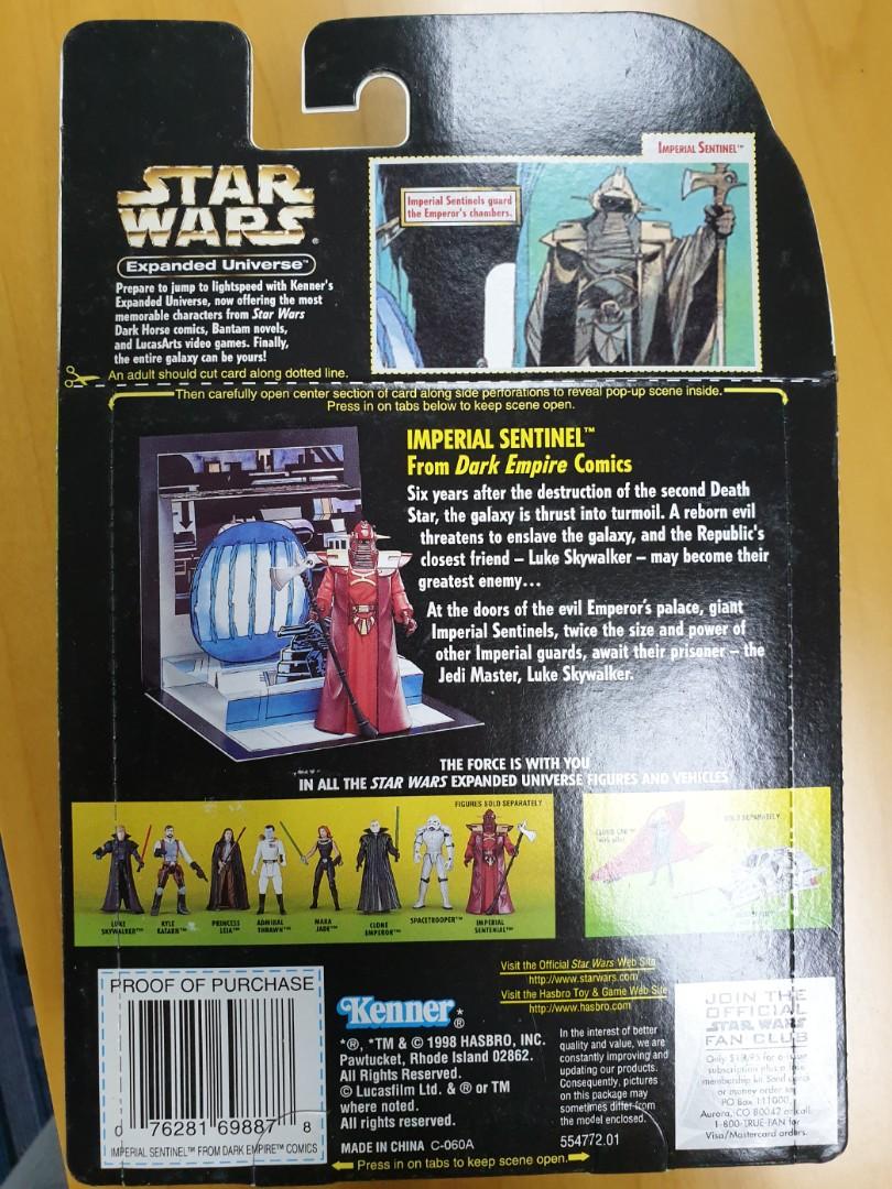 Star Wars Expanded Universe Action Figures - Imperial Sentinel (Dark ...
