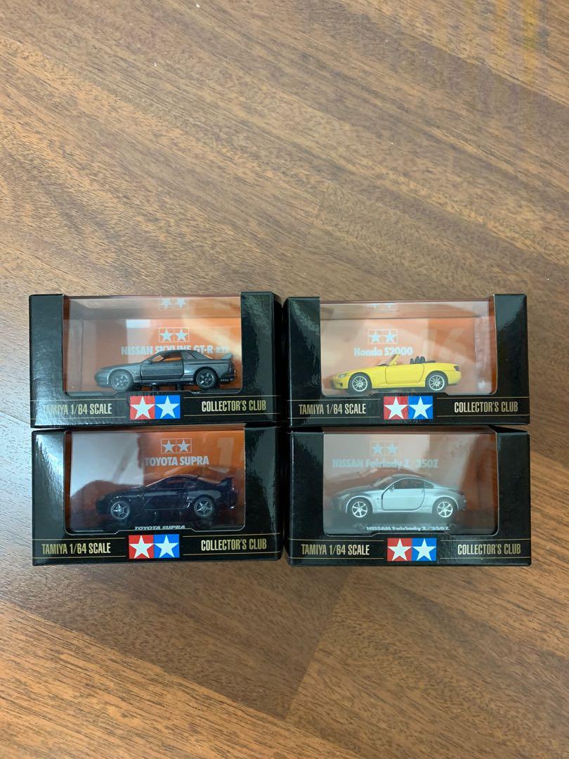 Tamiya 1/64 scale collector club R32 supra s2000 350z diecast, Hobbies ...