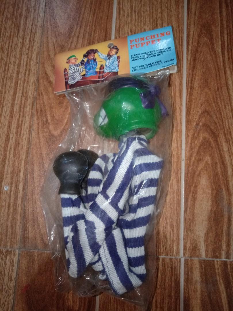 Teenage Mutant Ninja Turtles 90's Punching Puppet Toy, Hobbies & Toys ...