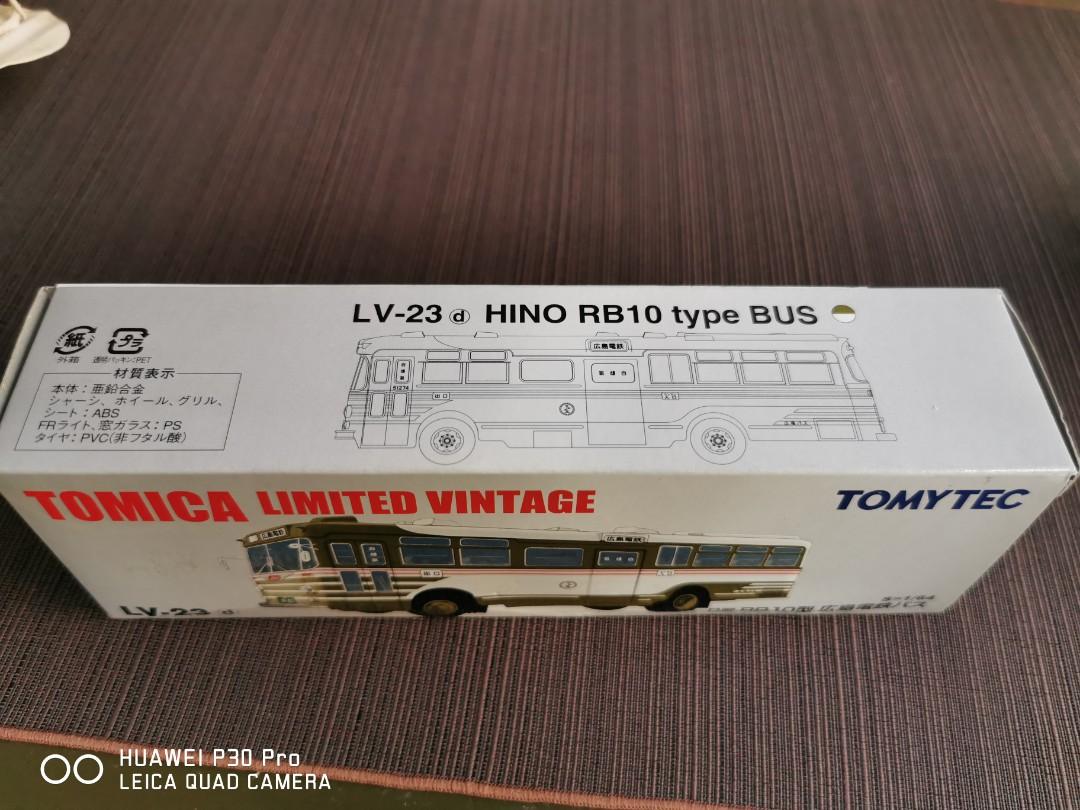 Tomica TLVN Lv 23rd Hino Rb10 Bus, Hobbies & Toys, Toys & Games on ...