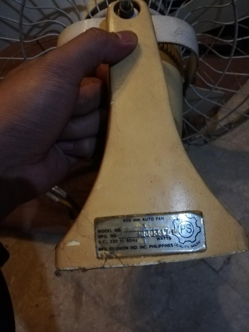 Union Ceiling Fan, Furniture & Home Living, Lighting & Fans, Fans on ...