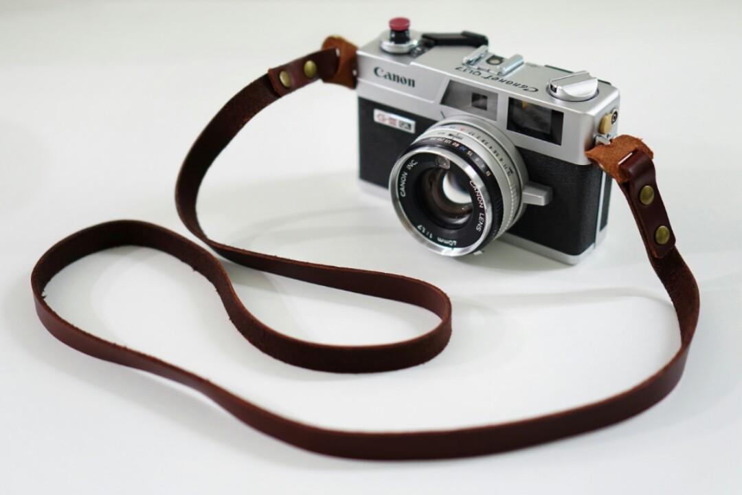 Vintage Camera Strap (Genuine Leather), Photography, Photography ...
