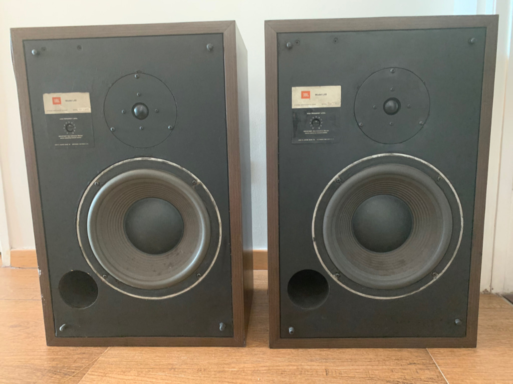 Vintage Speakers - JBL L40, Audio, Soundbars, Speakers & Amplifiers on ...