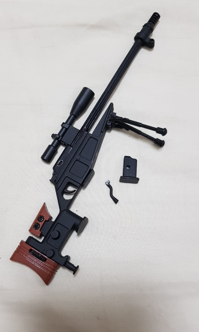 1/6 scale loading toys shooter inception blaser r93 sniper rifle metal ...