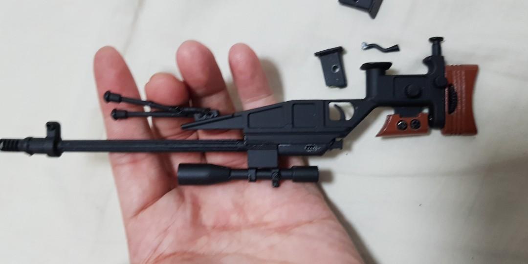 1/6 scale loading toys shooter inception blaser r93 sniper rifle metal ...
