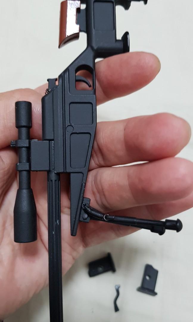 1/6 scale loading toys shooter inception blaser r93 sniper rifle metal ...