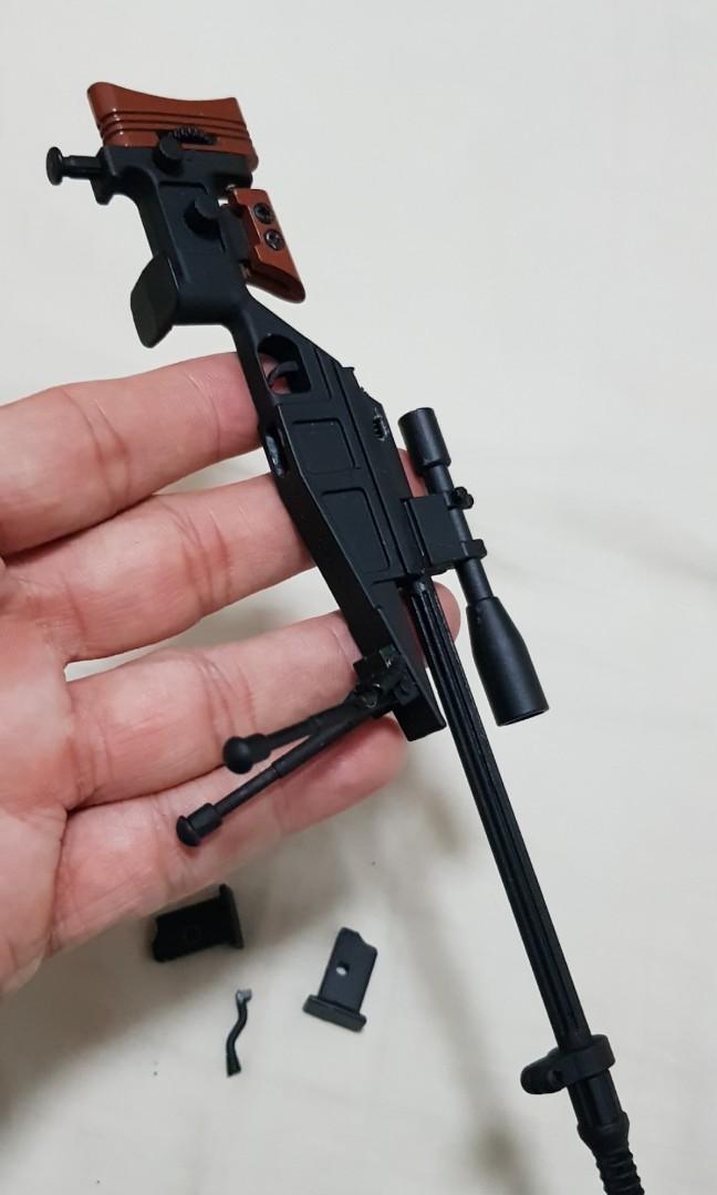 1/6 scale loading toys shooter inception blaser r93 sniper rifle metal ...