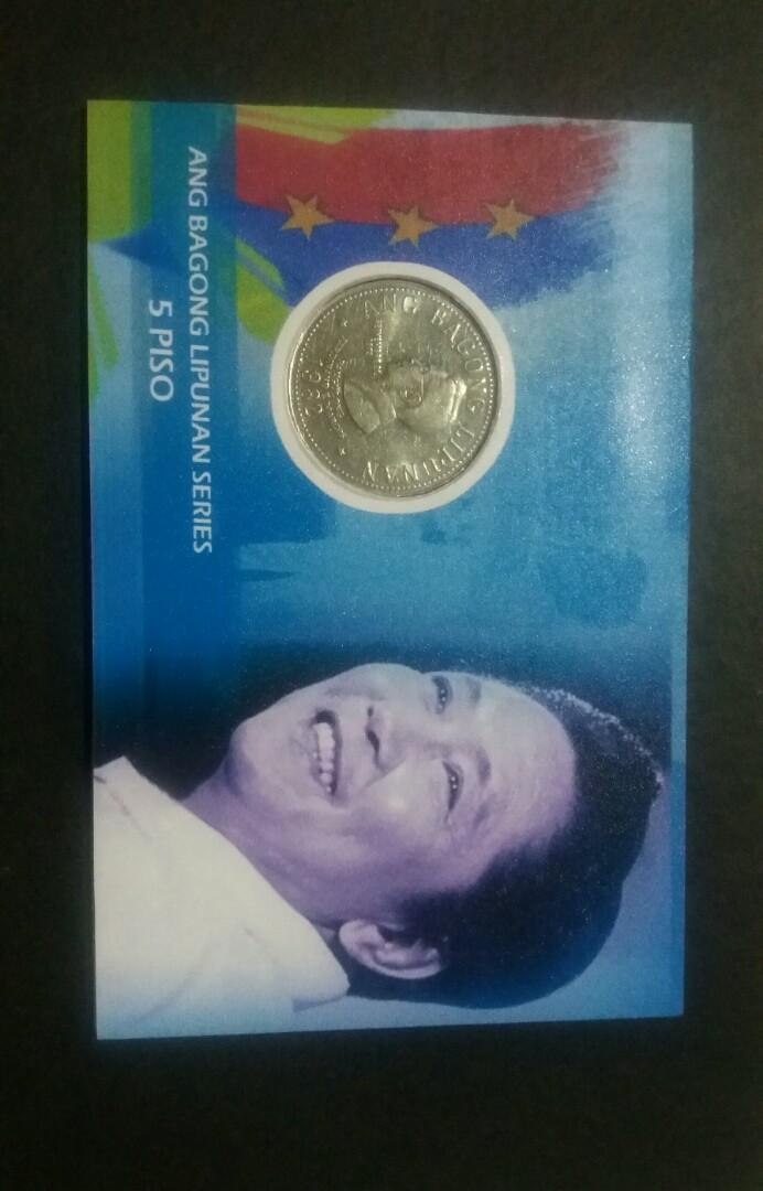 1982 5 Piso Marcos Coin, Hobbies & Toys, Memorabilia & Collectibles ...
