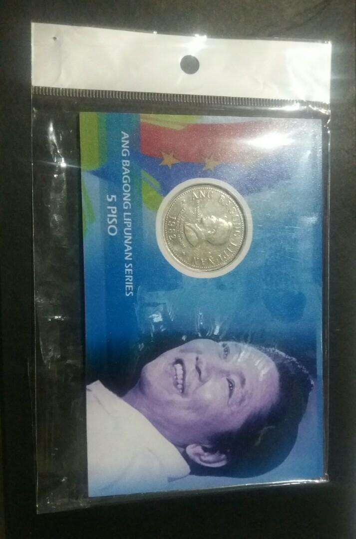 1982 5 Piso Marcos Coin, Hobbies & Toys, Memorabilia & Collectibles ...