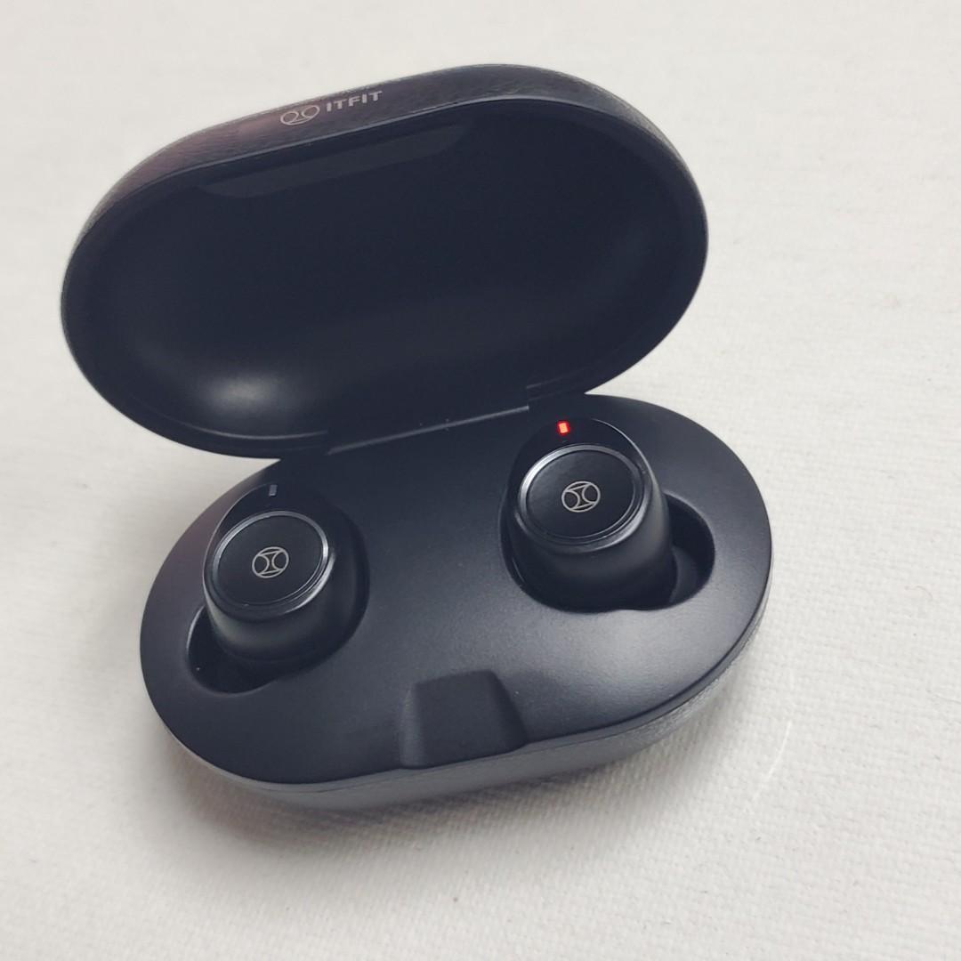 原裝 SAMSUNG x ITFIT TWS 真無線 藍牙5.0 耳機 輕觸式按鍵 上下首歌曲 充電倉電量顯示 True Wireless ...