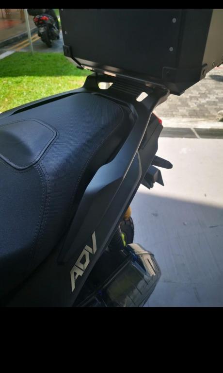 ADV150 ADV 150 BOX RACK aluminium, Motorcycles, Motorcycle Accessories ...