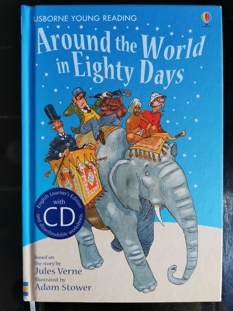 Around the World in Eighty Days with Audio CD and downloadable ...