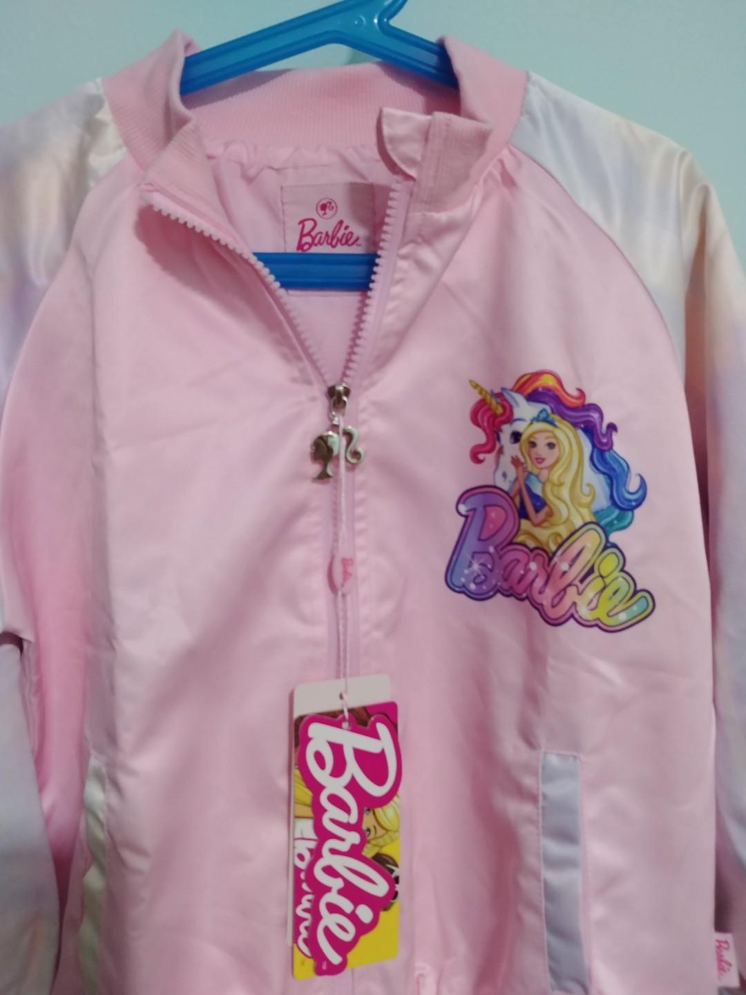 Barbie Jacket, Babies & Kids, Babies & Kids Fashion on Carousell