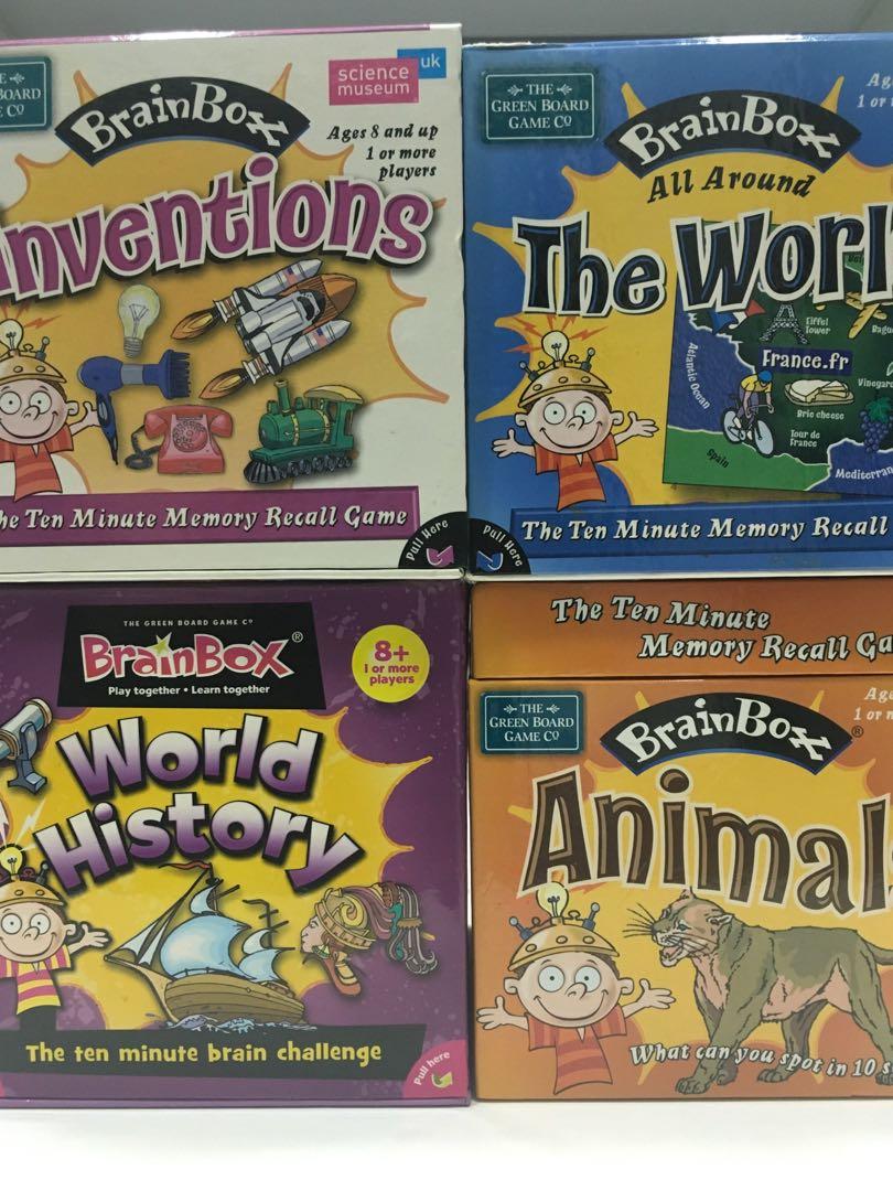 Brain Box learning cards, Hobbies & Toys, Books & Magazines, Children's ...