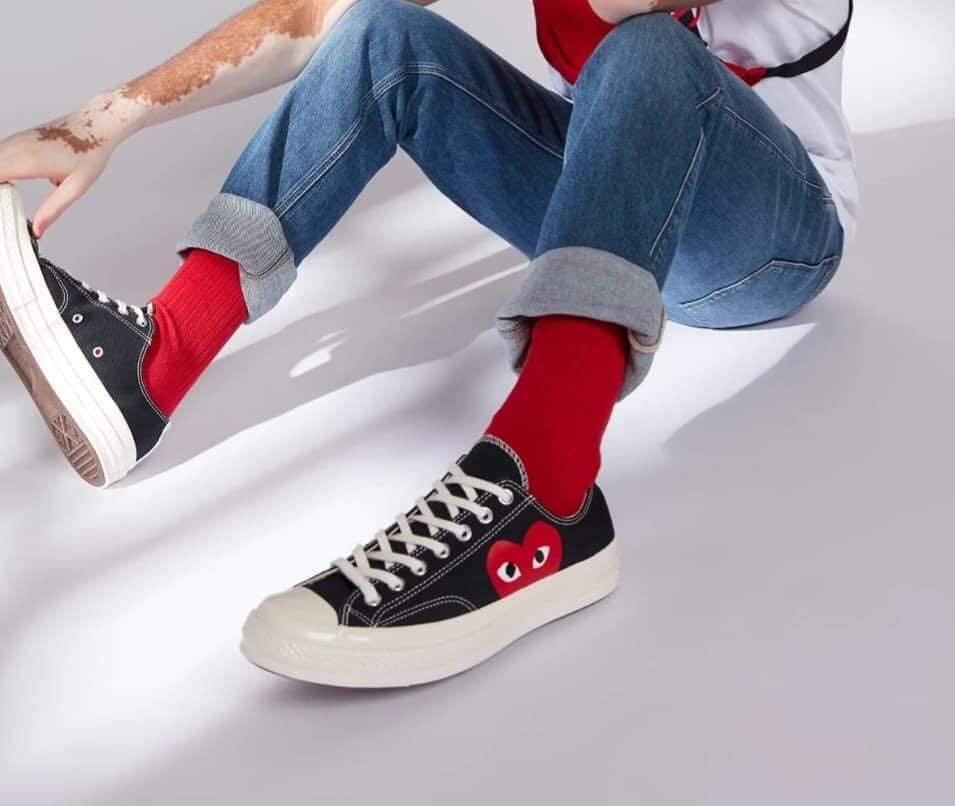 CDG PLAY x CONVERSE CHUCK TAYLOR 70s, Men's Fashion, Footwear, Sneakers ...