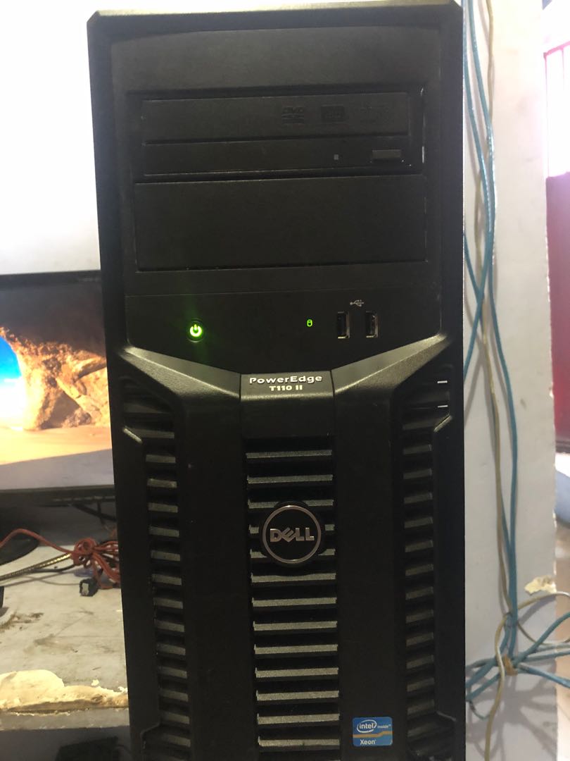 Dell PowerEdges T110 II intel xeon quadcore 8gb ram 500gb 2gb VC ...