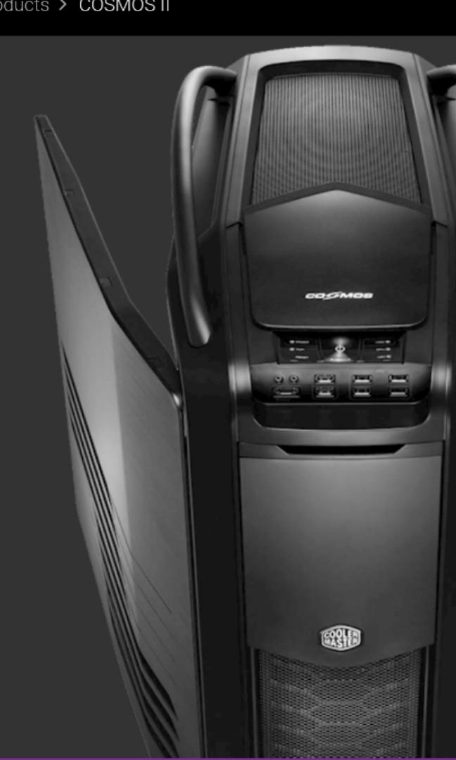 Desktop Case cooler master cosmos II full tower, Computers & Tech ...